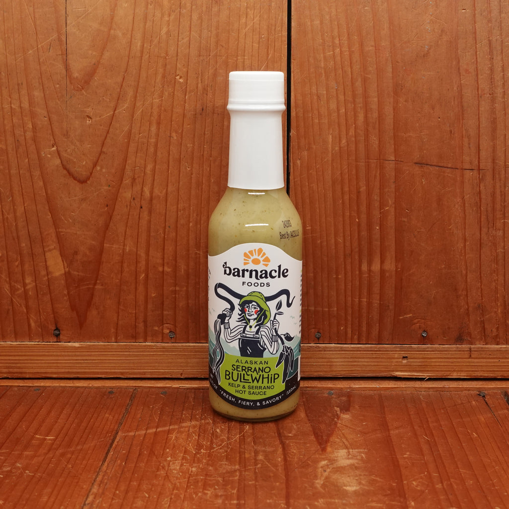 Barnacle Foods Serrano Bullwhip Hot Sauce - 150ml – Bernal Cutlery