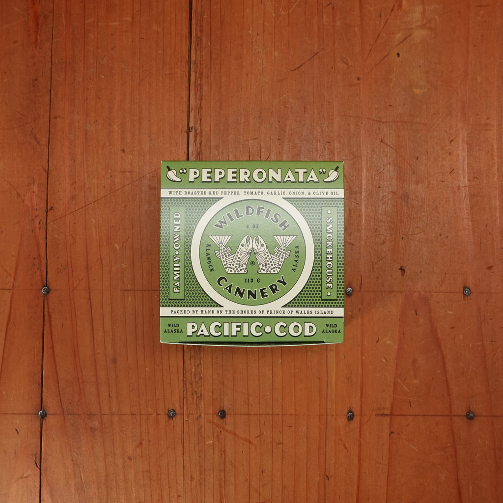 Wildfish Cannery Peperonata Pacific Cod - 4oz – Bernal Cutlery