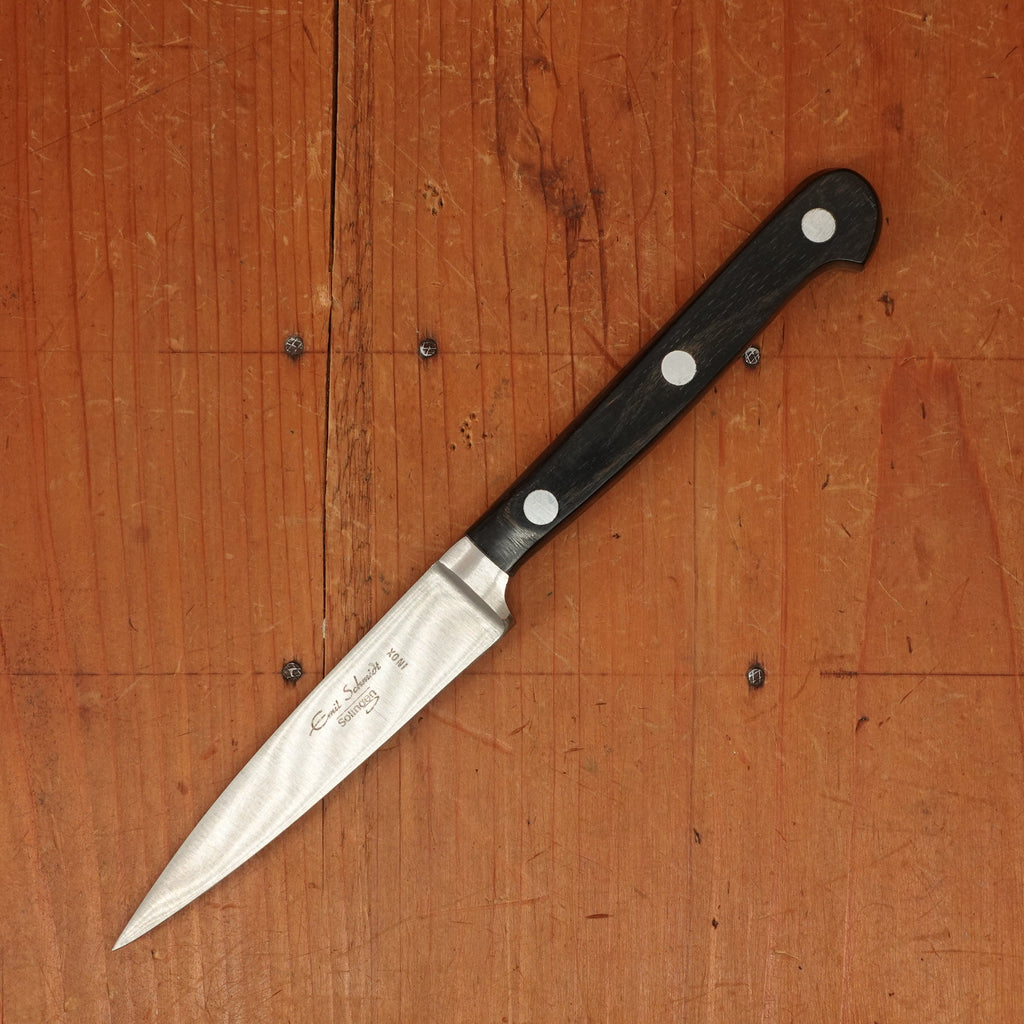 New Old Stock Emil Schmidt 3.5" Paring Knife Stainless / Pakka Solinge ...