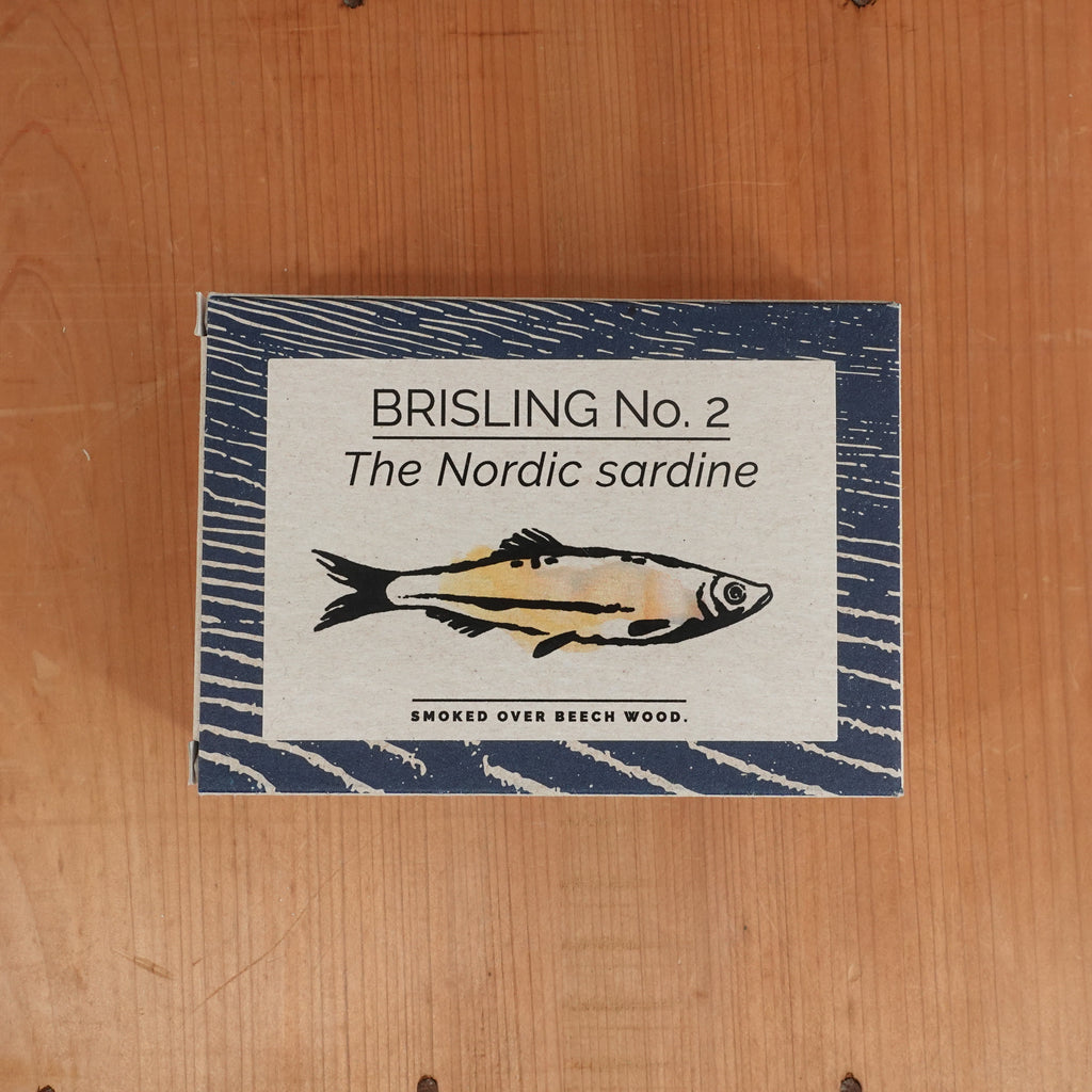 Fangst Brisling No. 2 The Nordic Sardine Smoked over Beechwood - 100g ...