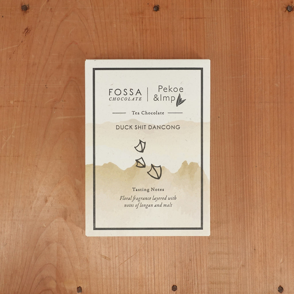 Fossa Collection Duck Shit Dancong Tea Chocolate - 50g – Bernal Cutlery