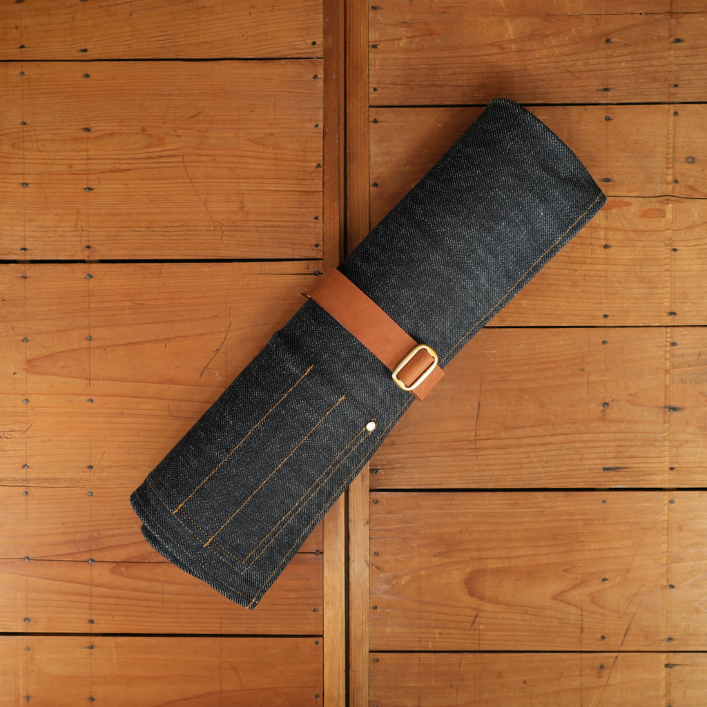 Kaneshige Hamono Denim Knife Roll - 9 Pockets – Bernal Cutlery