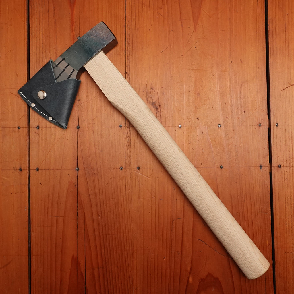 Mizuno Satsuma Hand Axe Straight Kanto Oak Handle – Bernal Cutlery