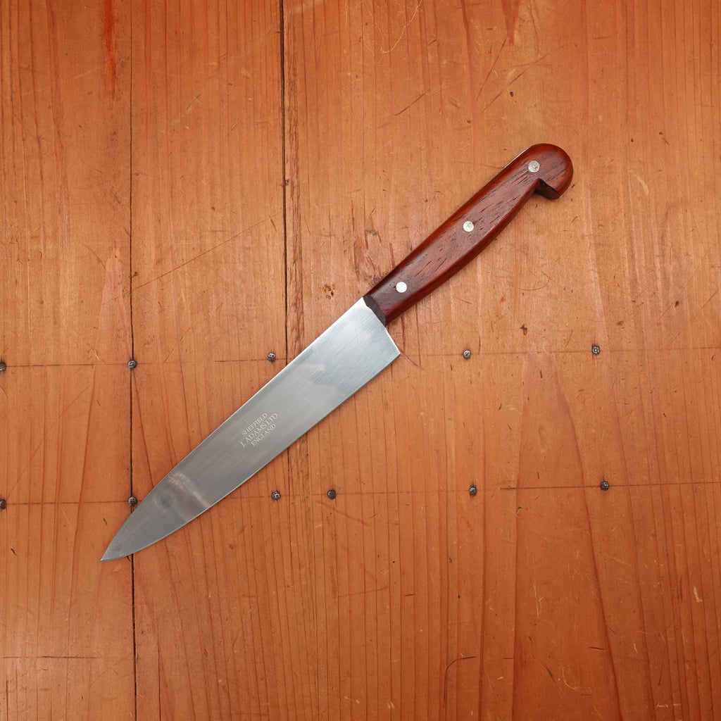 J Adams 6" Utility Knife Carbon Steel Pinned Padauk Wood – Bernal Cutlery