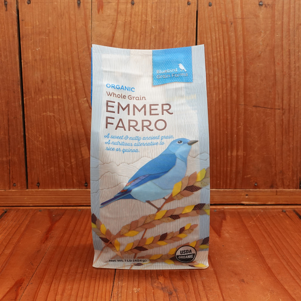 Blue Bird Grain Farms Organic Whole Grain Emmer Farro - 1lb – Bernal ...
