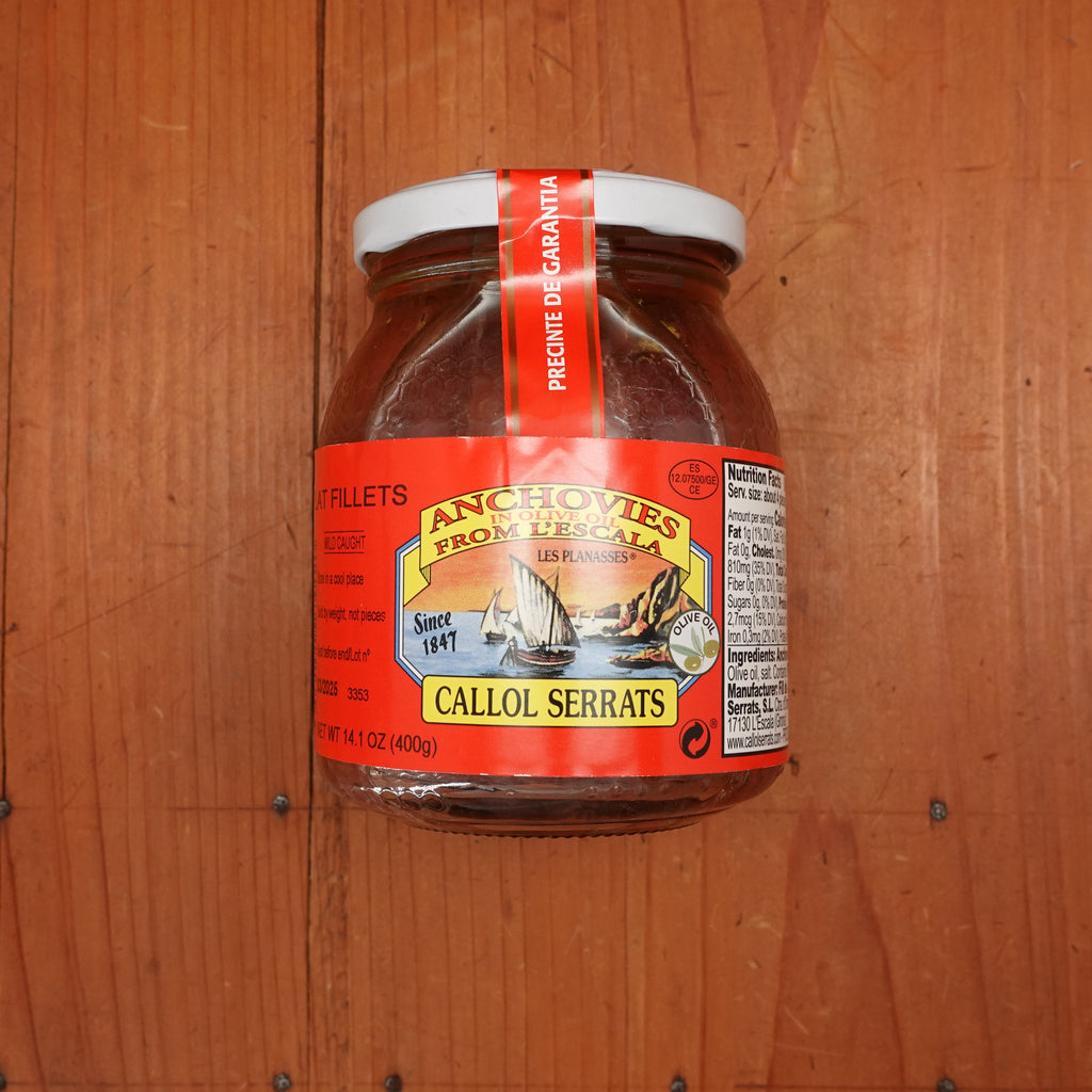 Callol Serrats - Large Anchovies - 400g – Bernal Cutlery