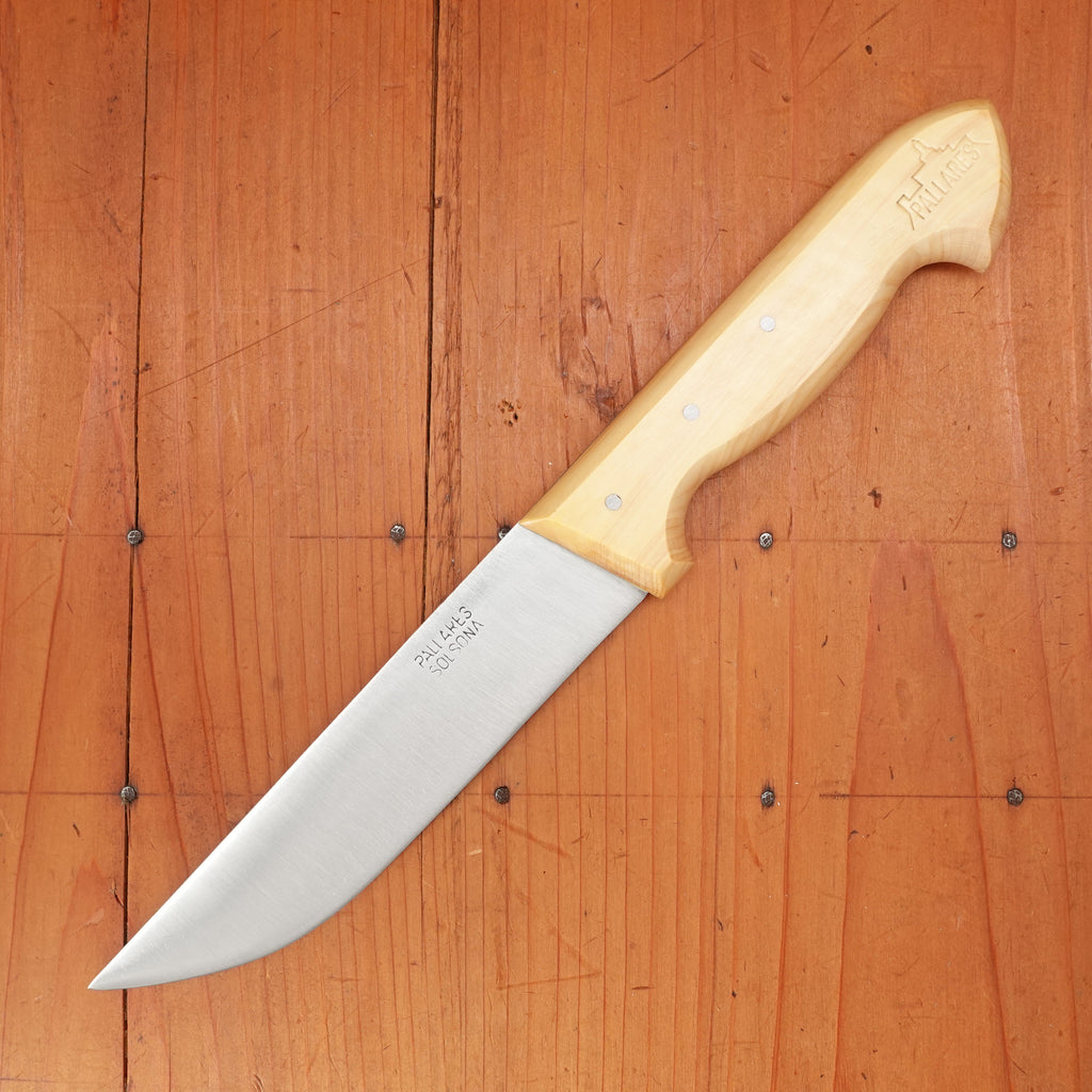 Pallares Degollar 6" Catalonian Butcher Carbon Boxwood – Bernal Cutlery