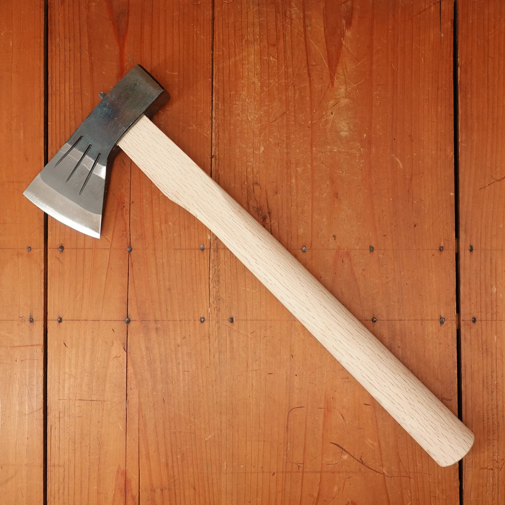 Mizuno Satsuma Hand Axe Straight Kanto Oak Handle – Bernal Cutlery