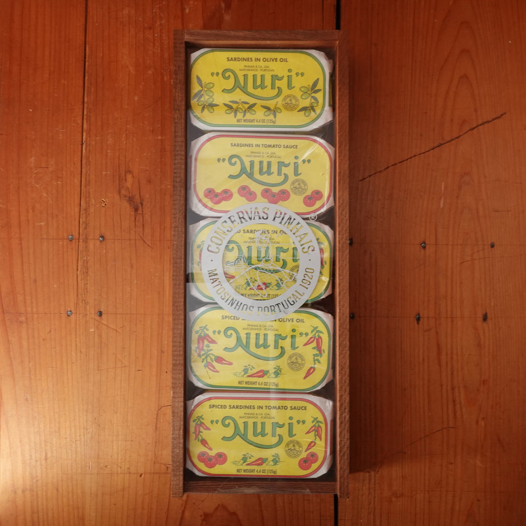 Nuri Sardines Wood Gift Box - Set of 5 – Bernal Cutlery
