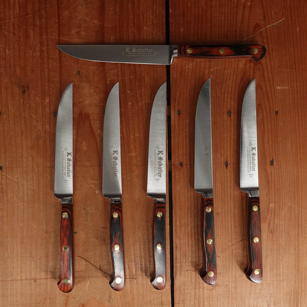 K Sabatier Auvergne Stainless Steak Knife Set - 6 Pieces – Bernal Cutlery