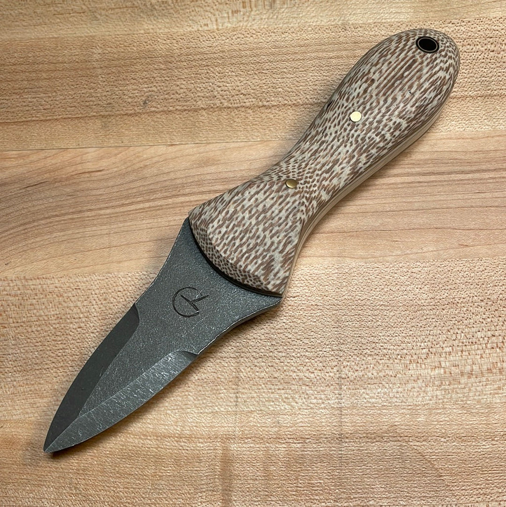 Alma Knife Co. Carolina Shucker - Hemp | White Resin – Bernal Cutlery